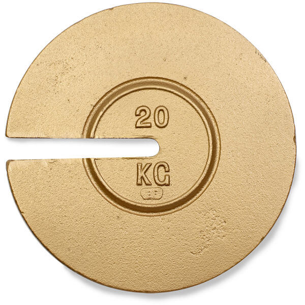 Slotted Weights and Slotted Weight Sets Weight 2P CI Slot 20kg CL6 ...